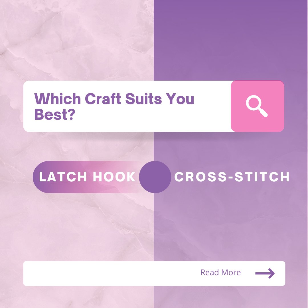 Latch Hook vs. Cross-Stitch: Which Craft Suits You Best? – Latch Hook ...