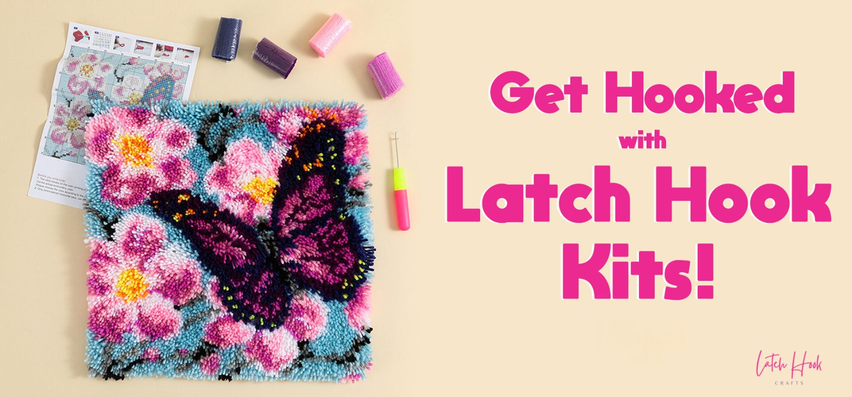 Latch Hook Crafts - Shop Latch Hook Kits for Adults & Beginners