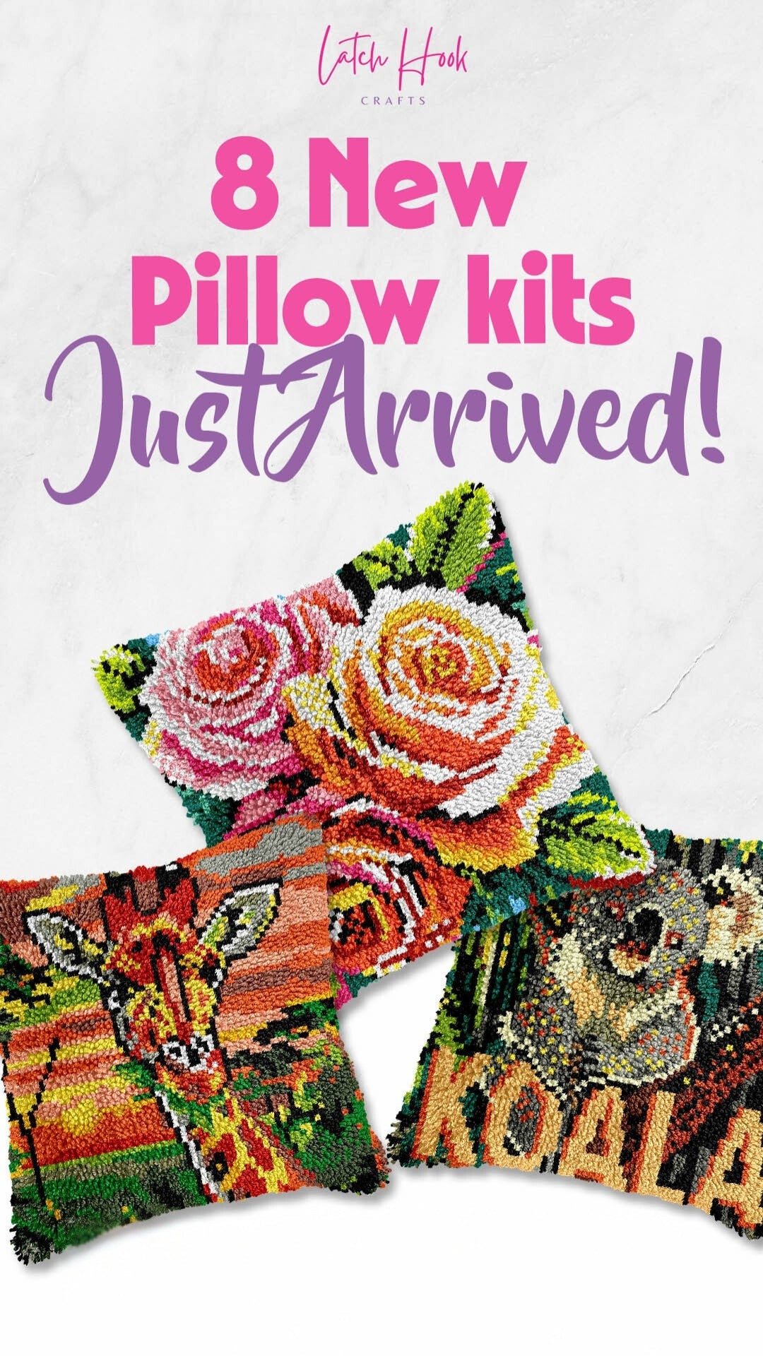 Latch Hook Crafts - Shop Latch Hook Kits for Adults & Beginners