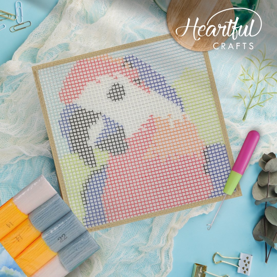 Clever Parrot Latch Hook Making Kit For Kids – Latch Hook Crafts