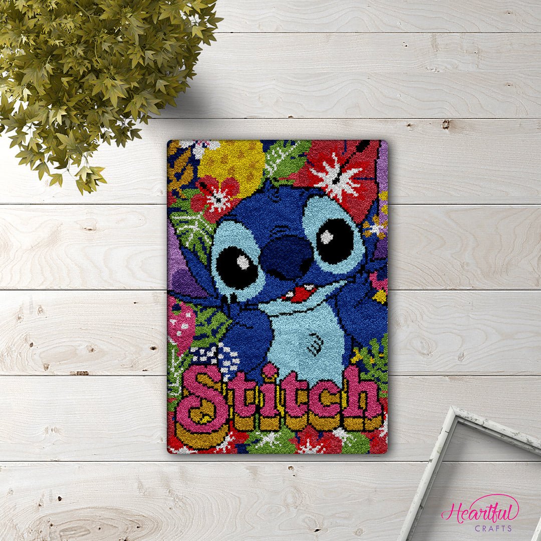 Stitch DIY Latch Hook Rug Making Kit For Adults – Latch Hook Crafts